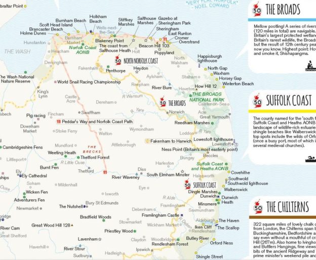 ST&G’s Great British Adventure Map - The Outdoor Guide