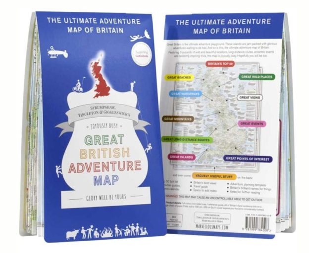 ST&G’s Great British Adventure Map - The Outdoor Guide