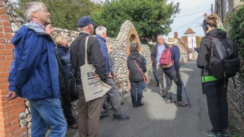 Overstrand Norfolk has a Wheel Friendly Walk around the village.